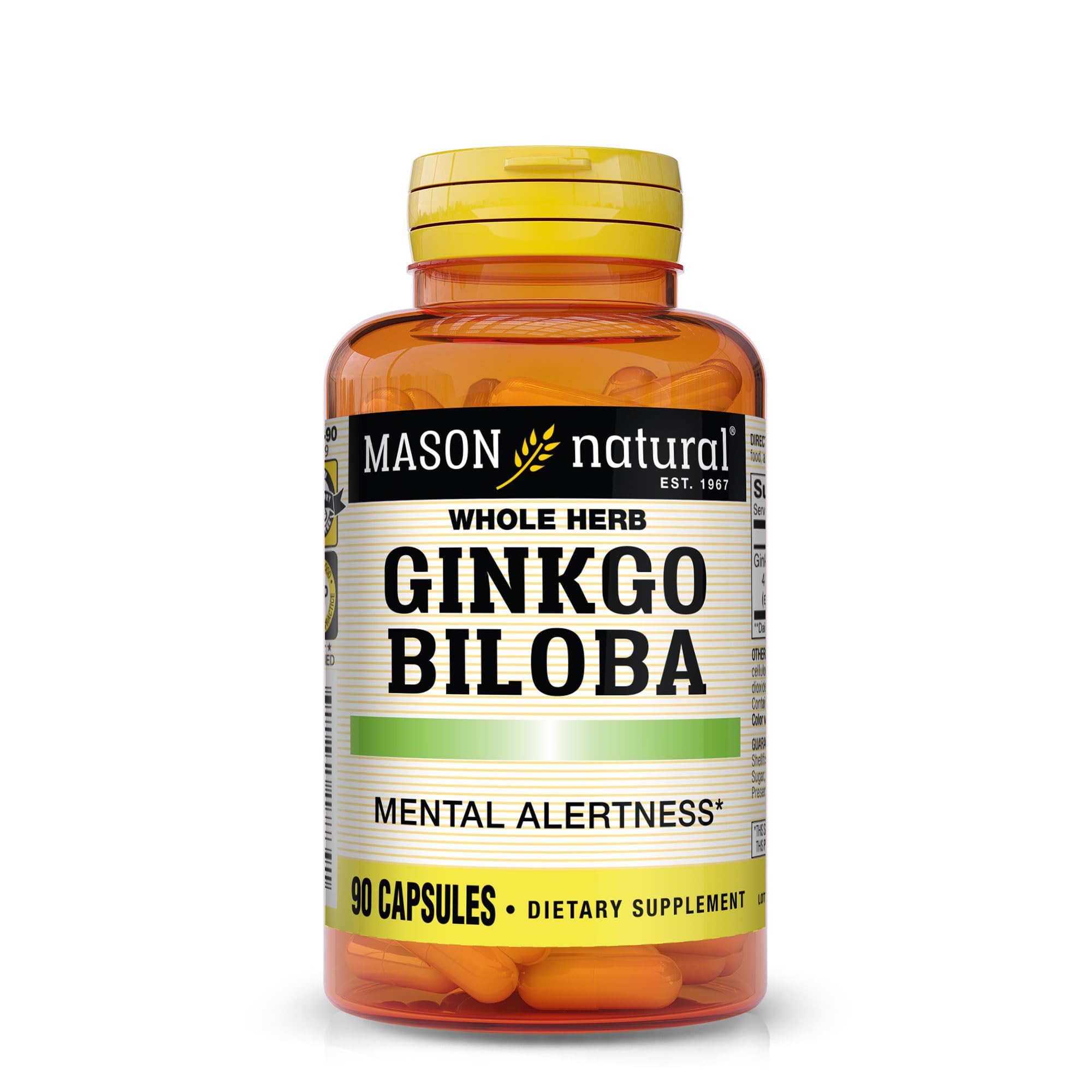 Mason Vitamins ginkgo biloba capsules