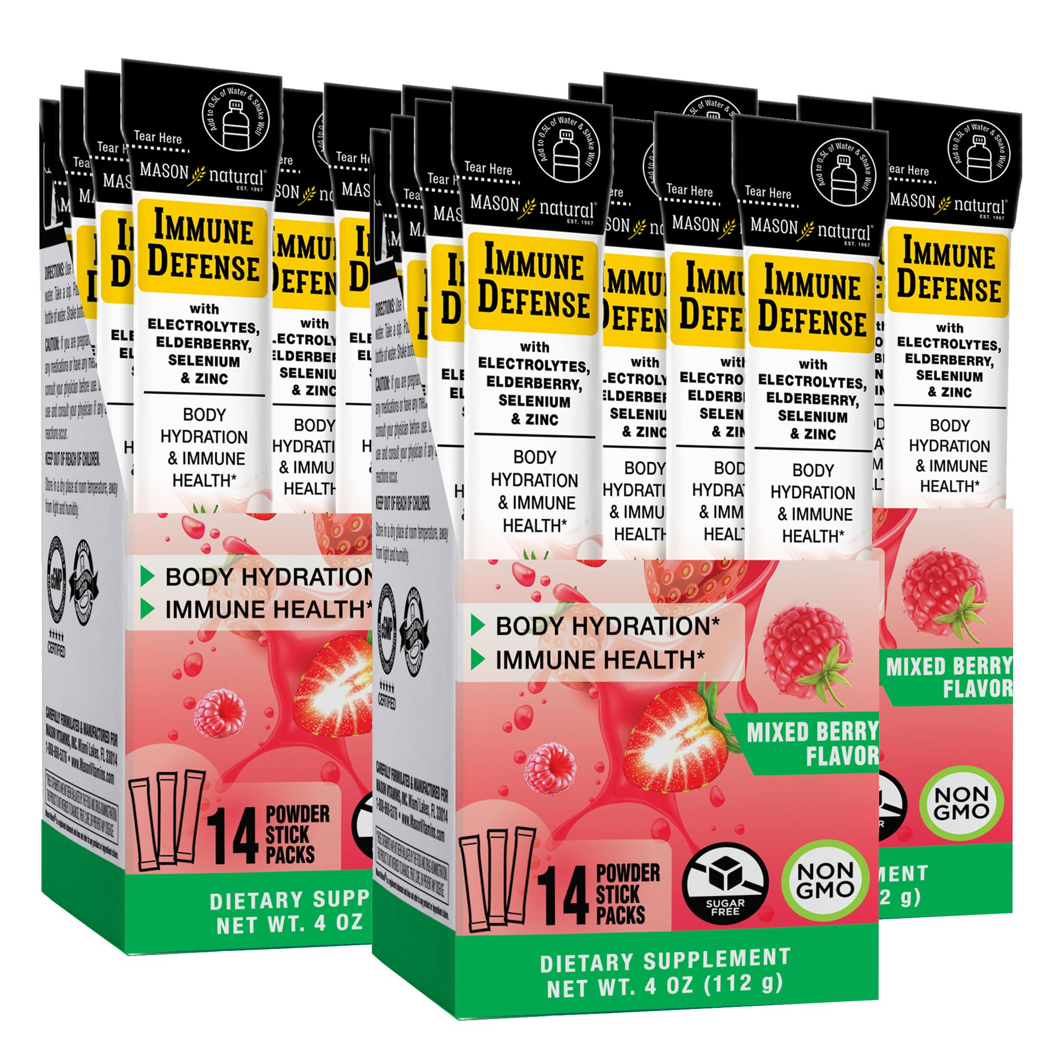 Mason zinc immune defense drink