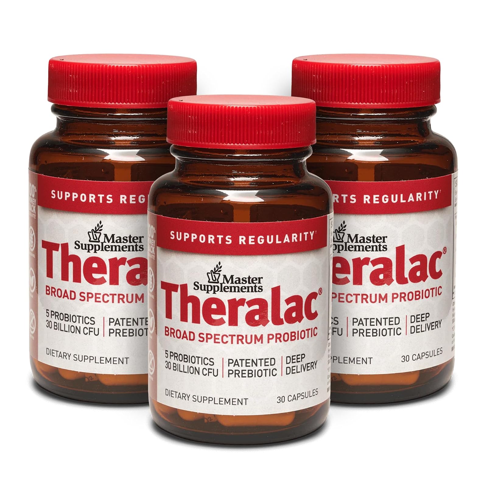Master Supplements Theralac probiotic capsules