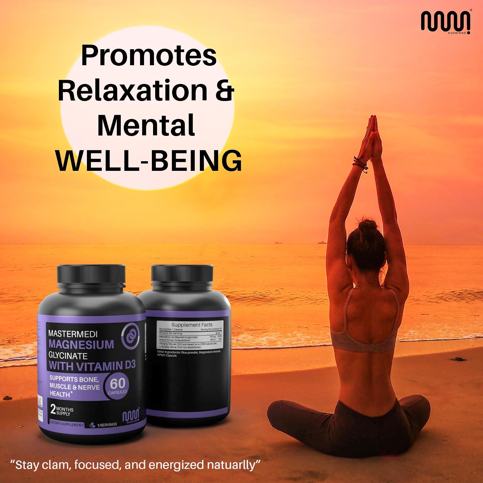 MasterMedi magnesium for bone health support