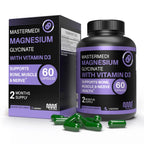 MasterMedi magnesium glycinate capsules for relaxation