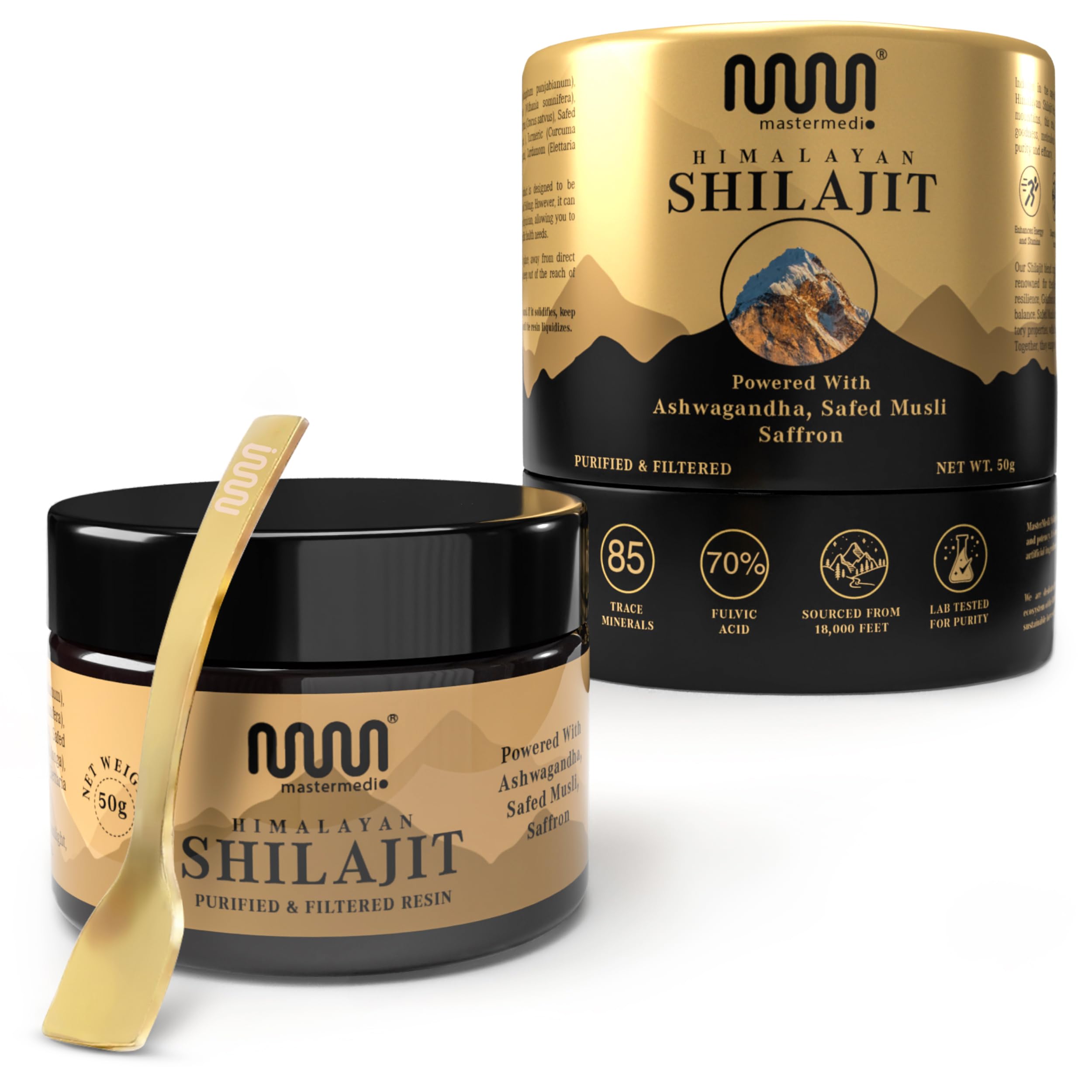 Mastermedi Shilajit for energy boost
