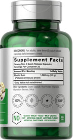 Mastic gum capsules for digestion support