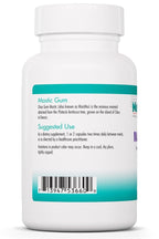 Mastic gum capsules for digestive support