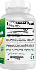 Mastic Gum capsules for improved digestion