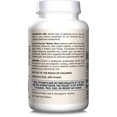 Mastic gum for optimal gut function