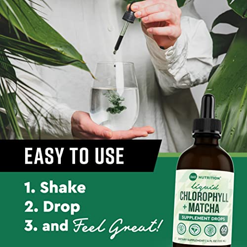 matcha chlorophyll for refreshing hydration