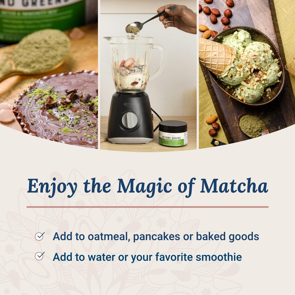 matcha flavour chlorella for vitality