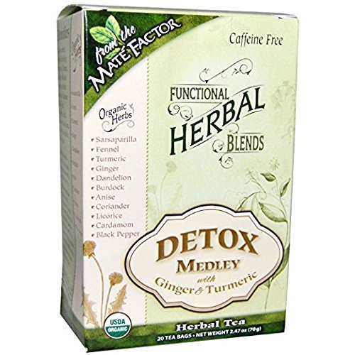 Mate Factor Detox Tea with Ginger