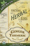 Mate Factor ginger turmeric tea bags