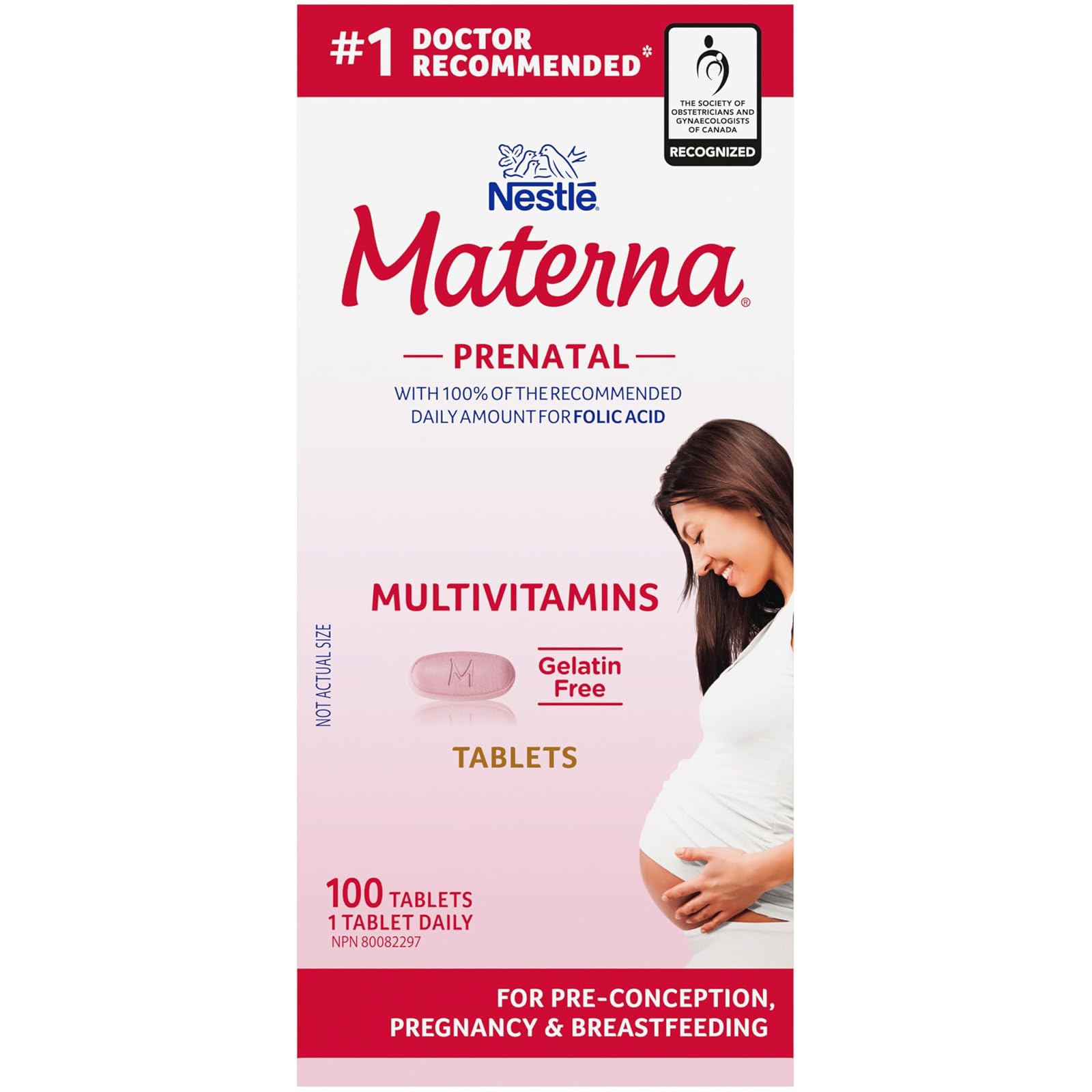 Materna prenatal vitamins for healthy pregnancy