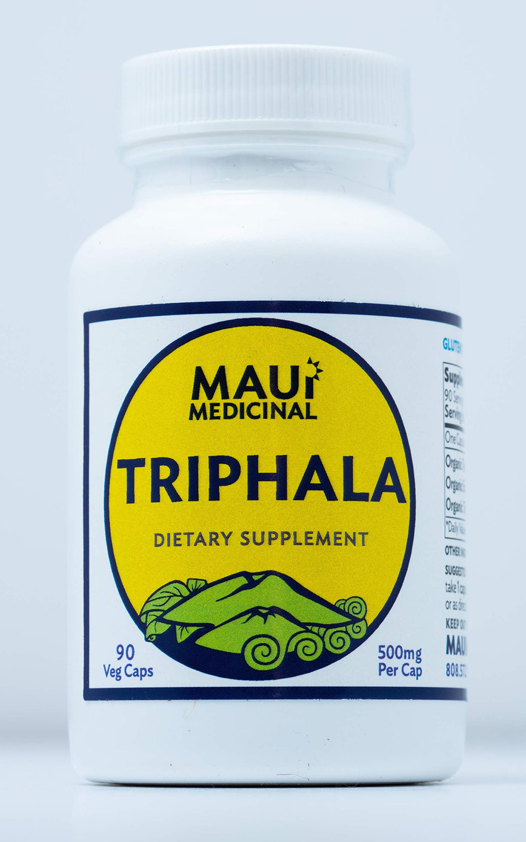 Maui Medicinal triphala veggie capsules
