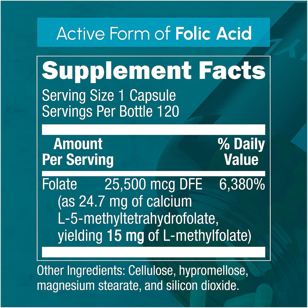 Max Absorption methylfolate supplement