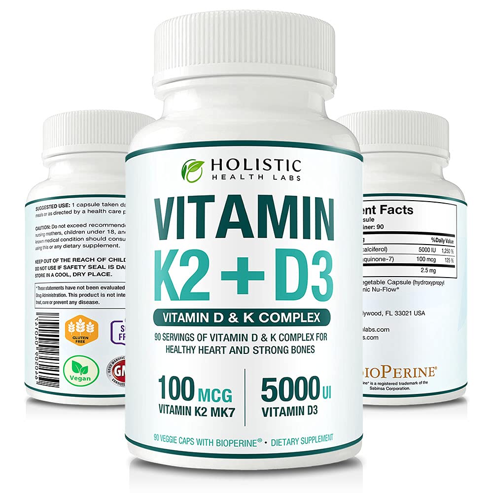 Max Absorption vitamin K2 D3 capsules