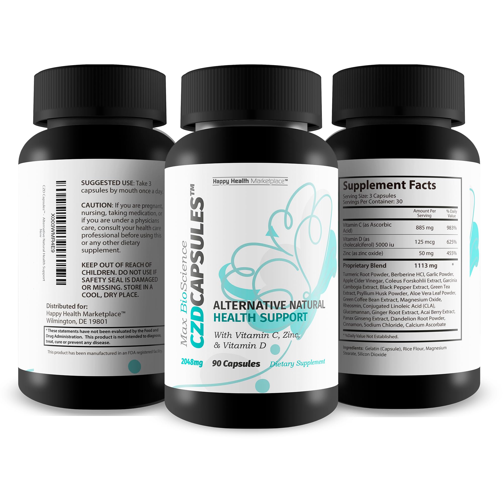 Max Bio Science blended vitamins for vitality