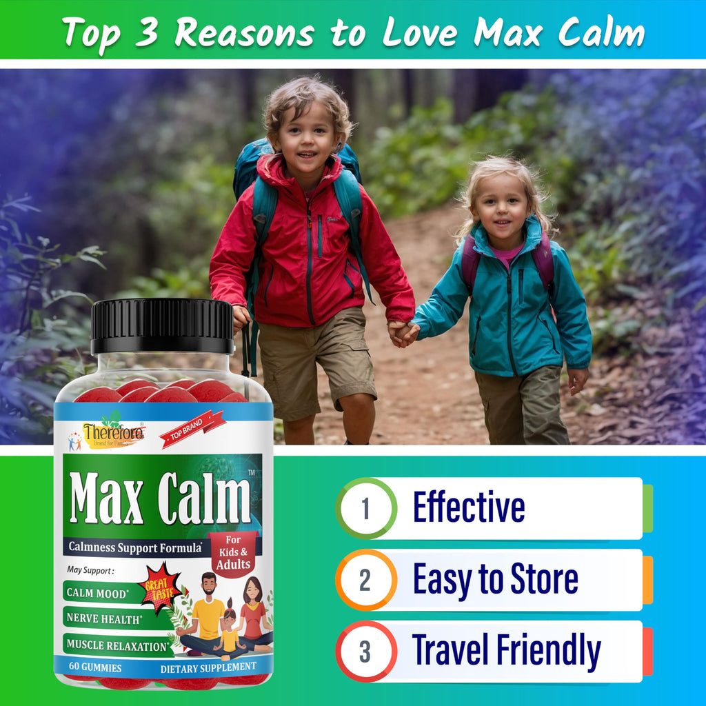 Max Calm Gummies for enhanced concentration