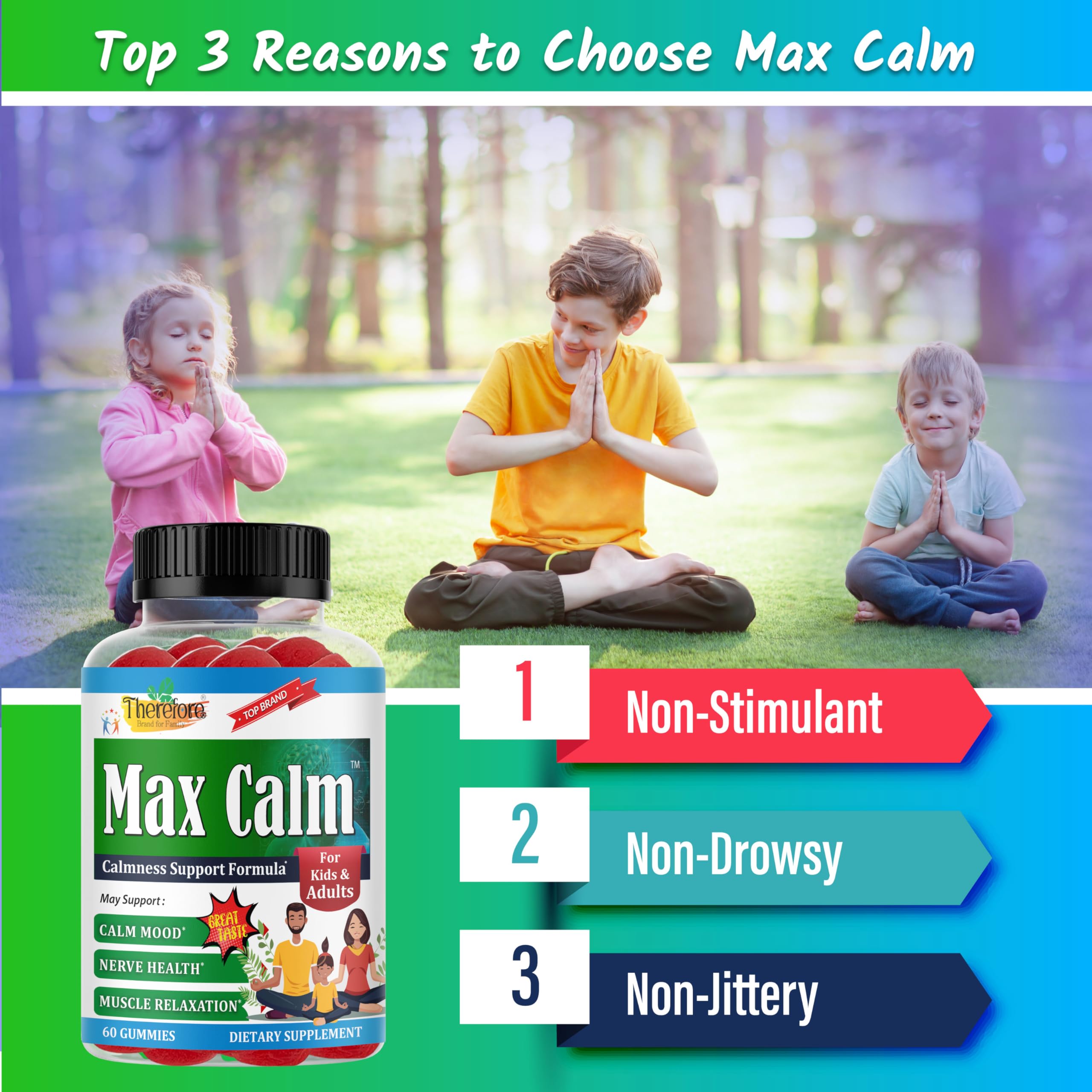 Max Calm Gummies for nutritional balance
