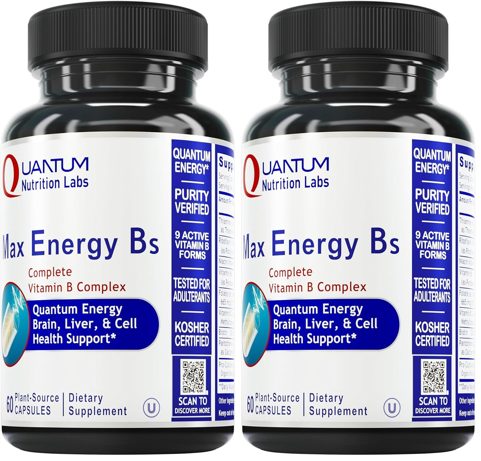 Max Energy B Complex vegetarian capsules