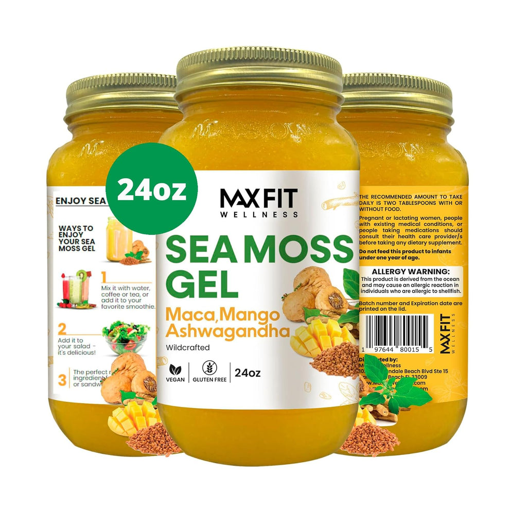 MAX FIT Sea Moss Gel benefits