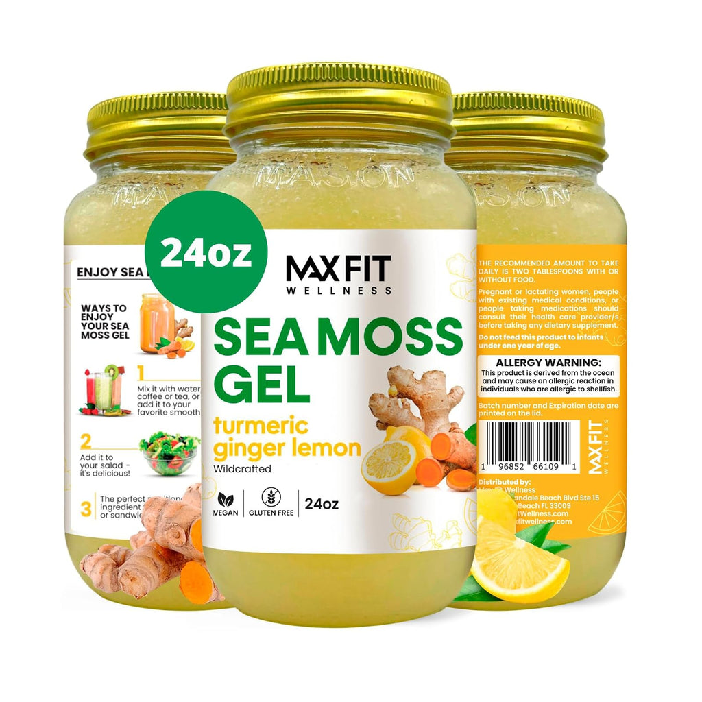 MAX FIT Sea Moss Gel benefits