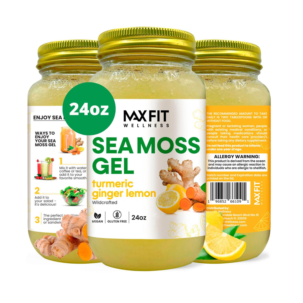 MAX FIT Sea Moss Gel benefits