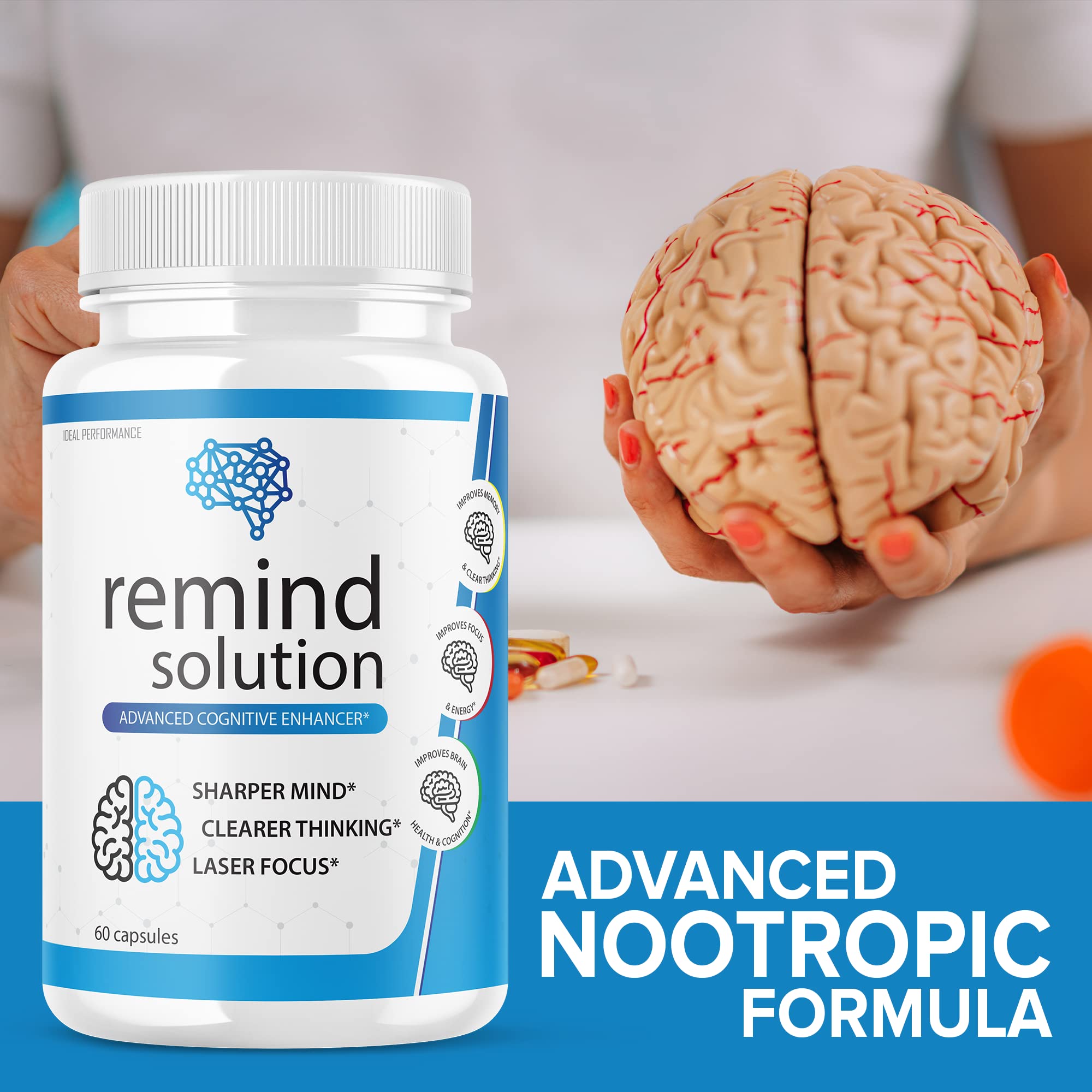 max focus and recall supplement capsules