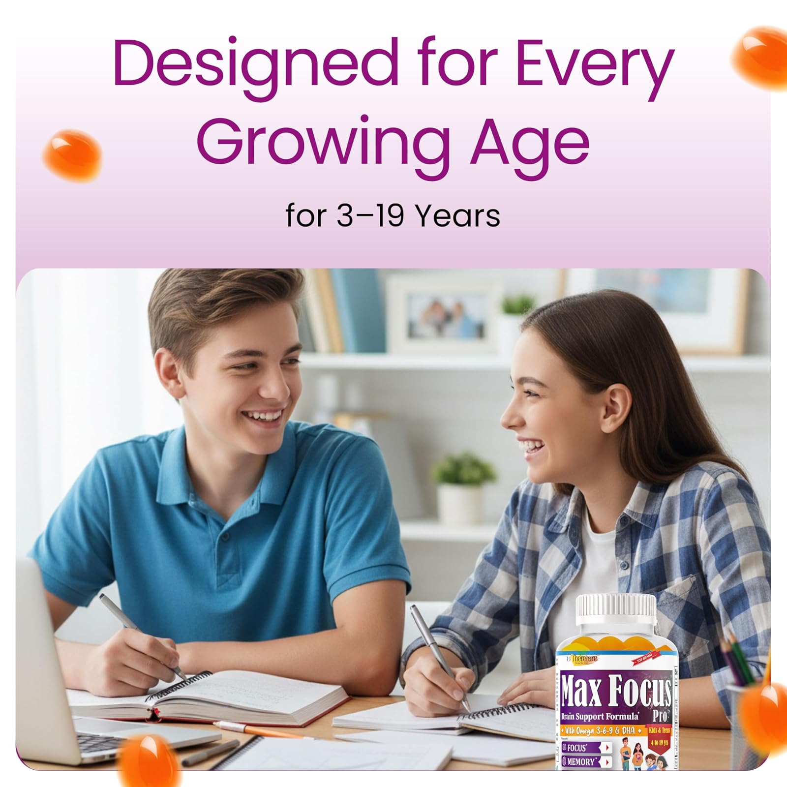Max Focus gummies for kids' health