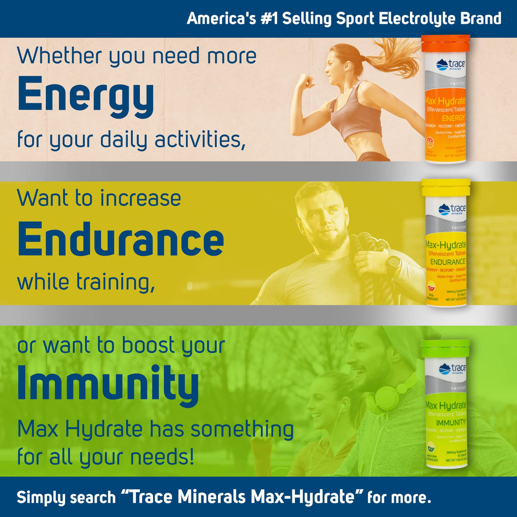 max-hydrate citrus electrolyte drink