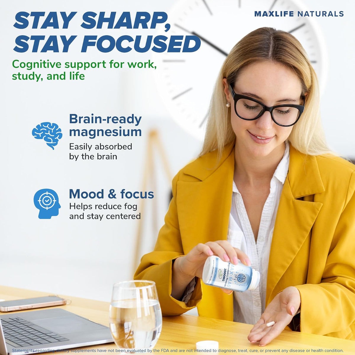 Max-Mag 2000 mg for muscle health