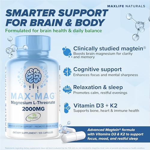 Max-Mag magnesium for better sleep