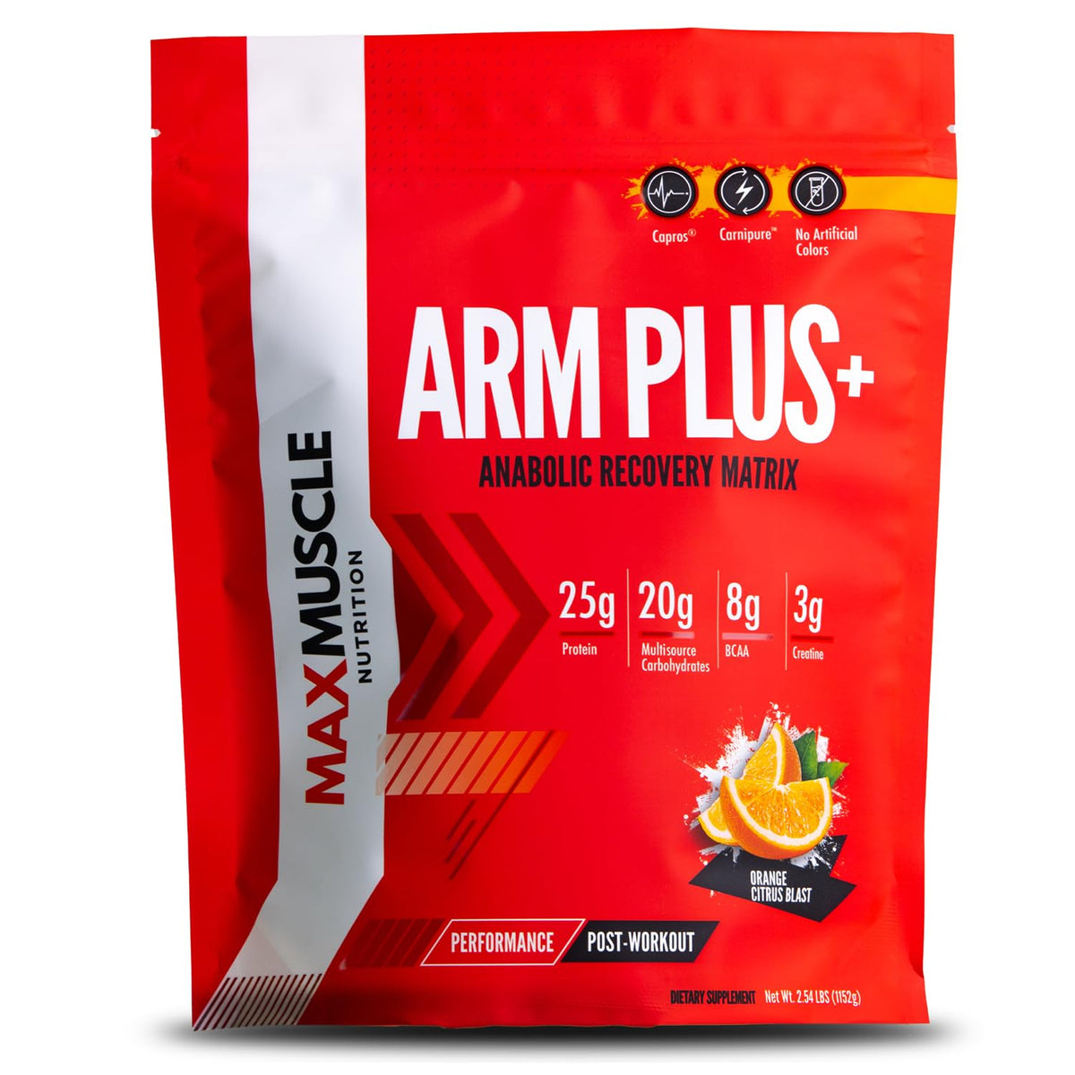 Max Muscle Arm Plus anabolic recovery