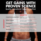 Max Muscle Arm Plus performance boost