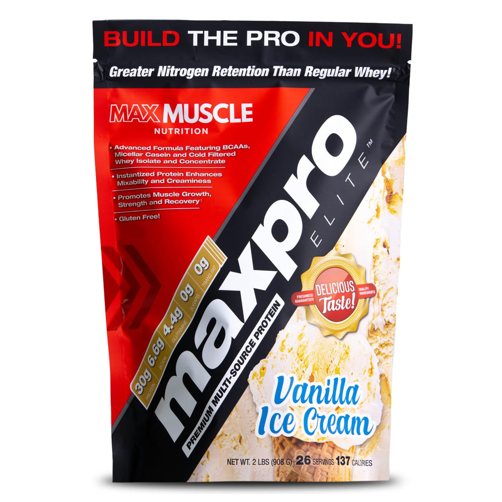 Max Muscle whey protein powder for muscle gain