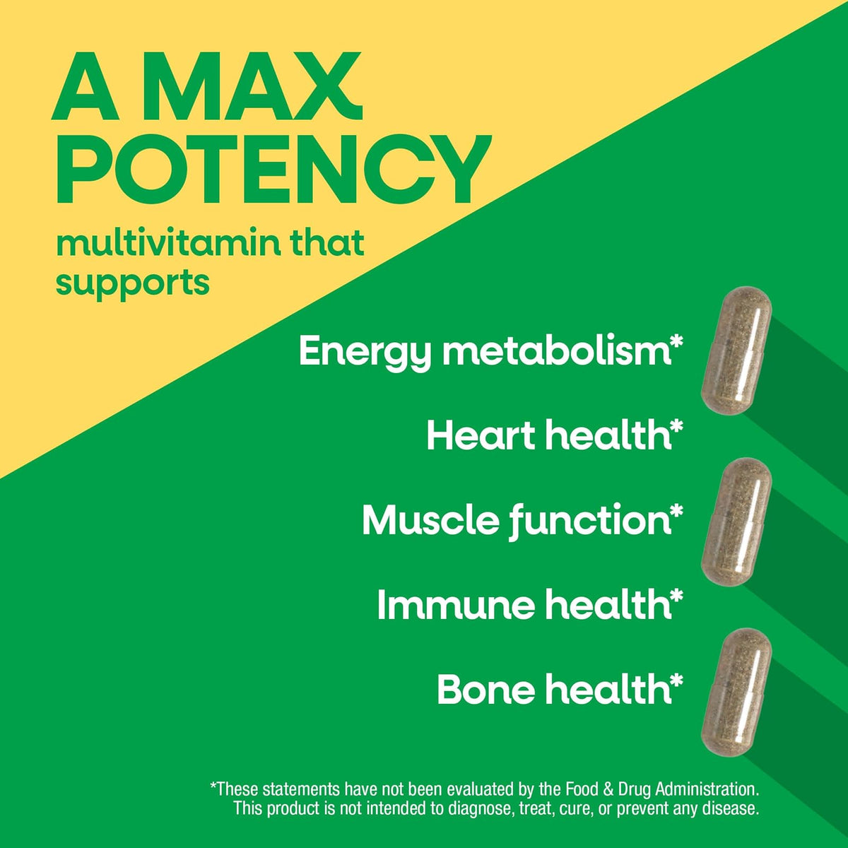 max potency multivitamin for adults