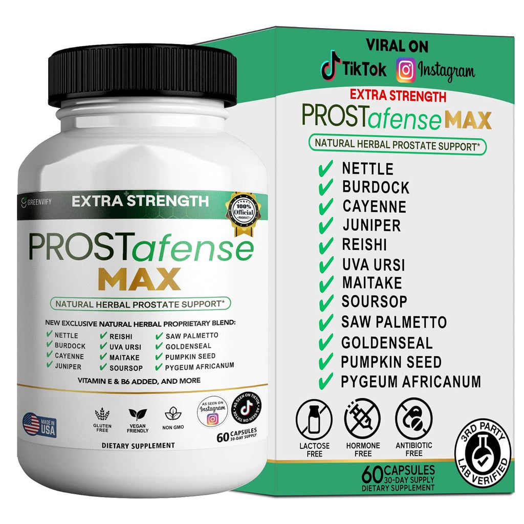 Max Prostate Support Herbal Capsules