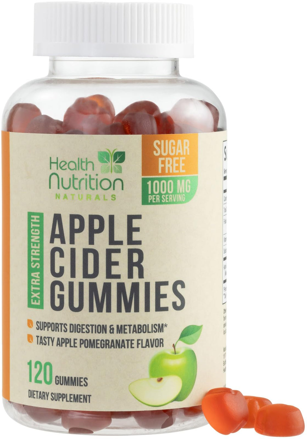 max strength apple cider vinegar gummies