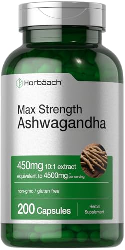 Max strength ashwagandha capsules for stress relief