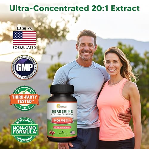 max strength berberine HCl complex