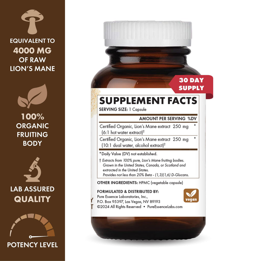 max strength brain support mushrooms