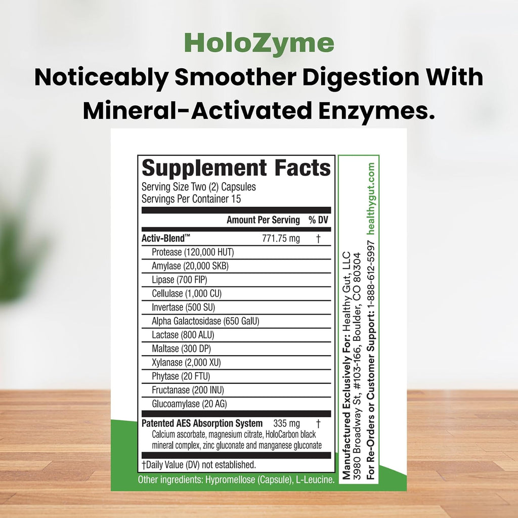 Max strength digestive enzymes for gut health