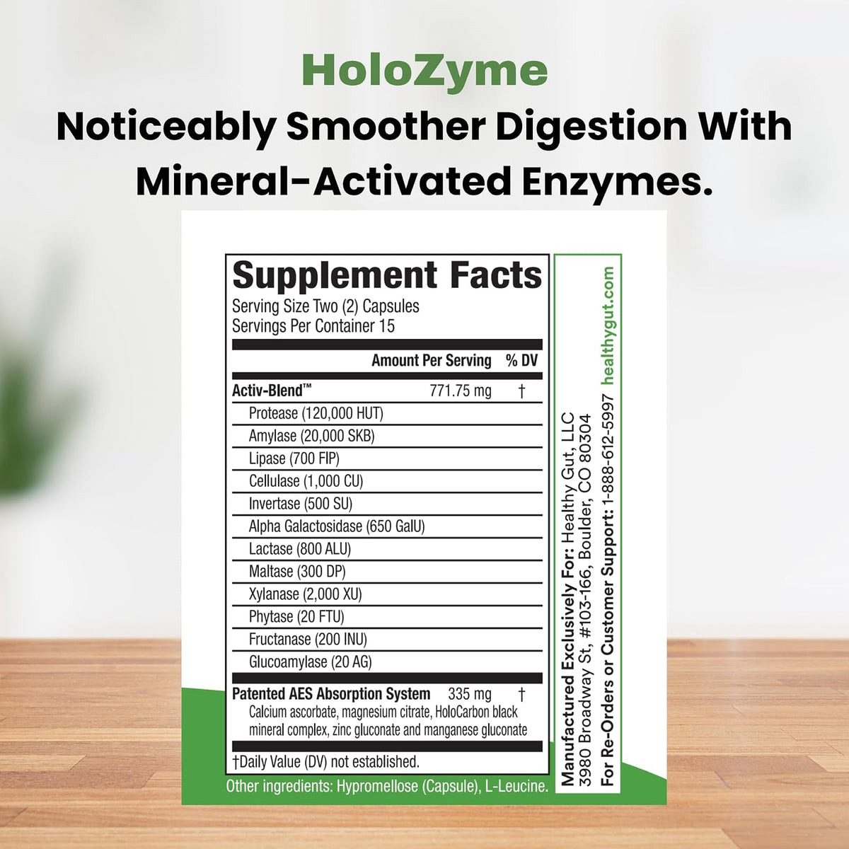 Max strength digestive enzymes for gut health