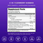 max strength elderberry gummies for adults