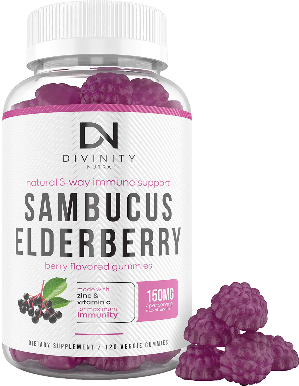 max strength elderberry gummies for adults