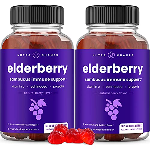 max strength elderberry gummies with vitamin C