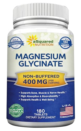 max strength magnesium bisglycinate tablets