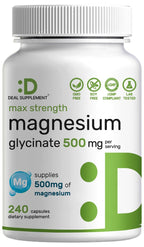 Max Strength Magnesium Glycinate Capsules