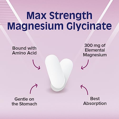 Max strength magnesium glycinate tablets