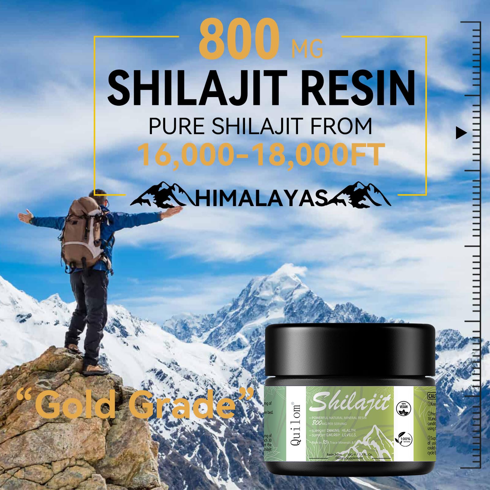 max strength Shilajit for vitality