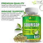 Max strength soursop gummies benefits