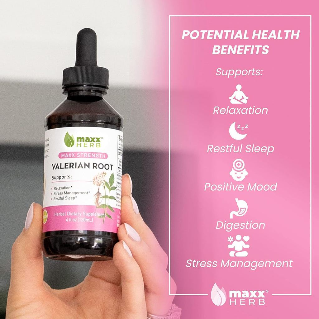 max strength valerian root for relaxation